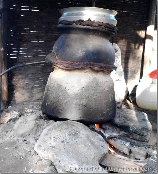 Kodo and and distillation of Rakshi, a traditional Nepali wine – Nepal ...