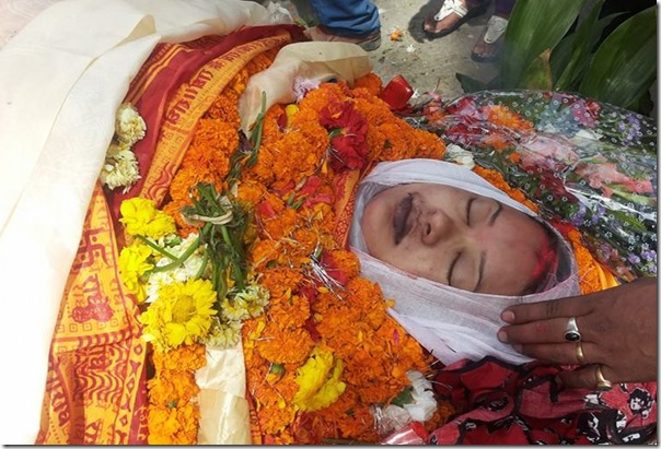 Manju Mahat funeral held (photos) – Nepali Movies, films