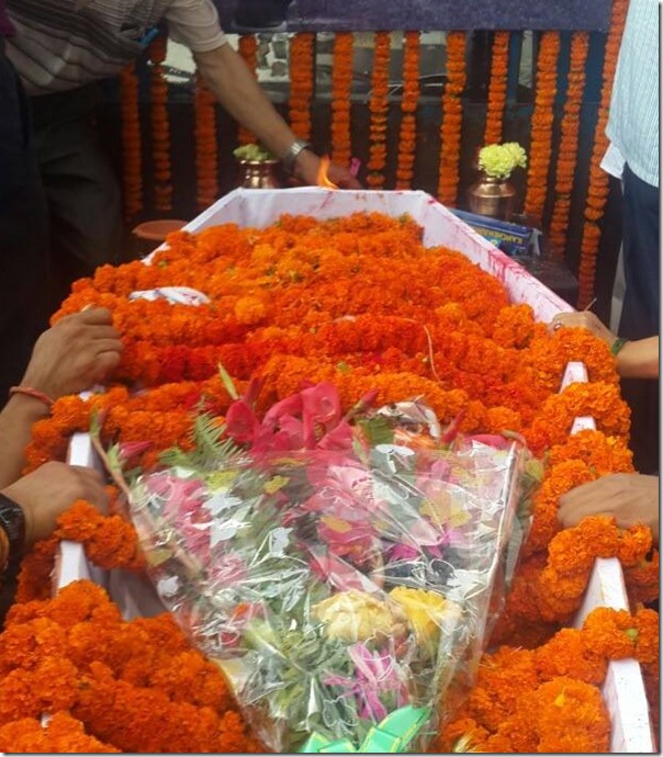 Shree Krishna Shrestha cremated after state honor – Nepali Movies, films